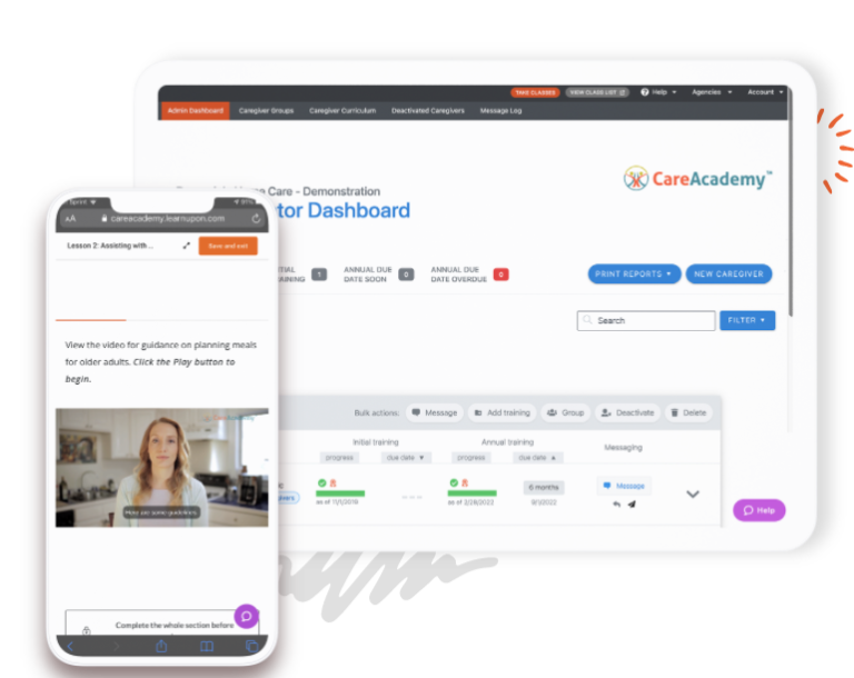 #1 Online Caregiver Training Platform - CareAcademy