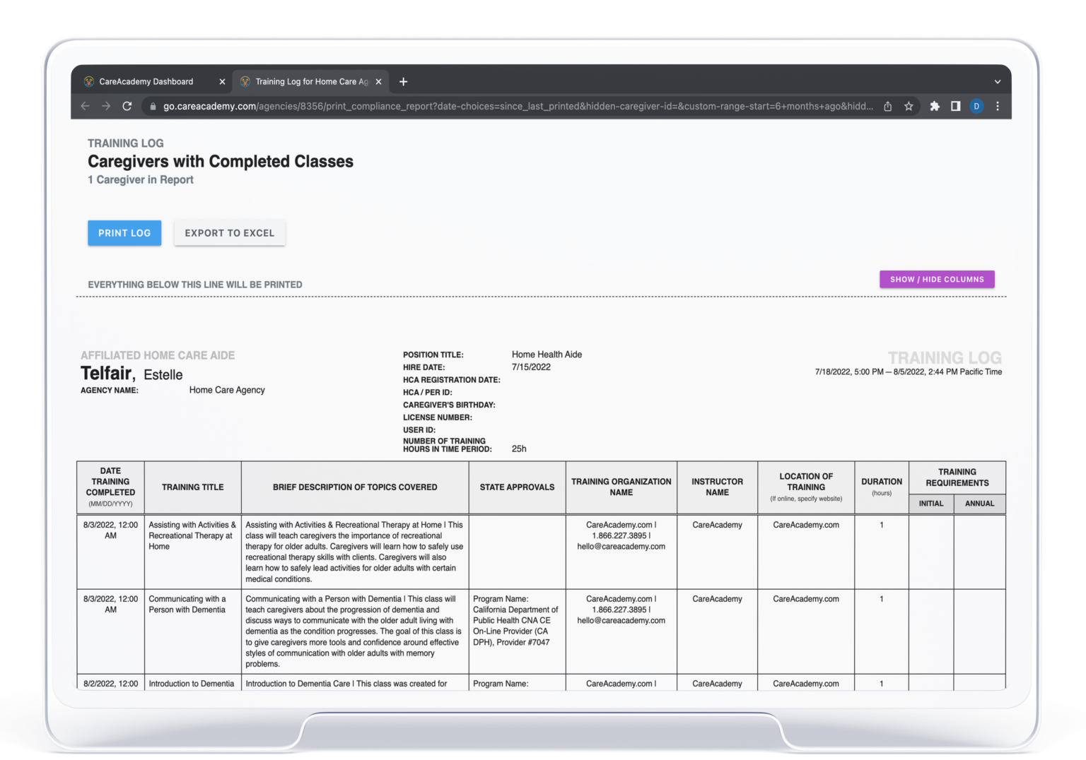 Online Training for Assisted Living Facilities - CareAcademy