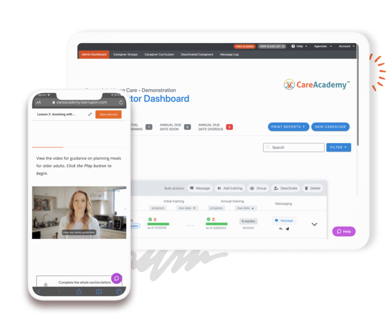 #1 Online Caregiver Training Platform - CareAcademy